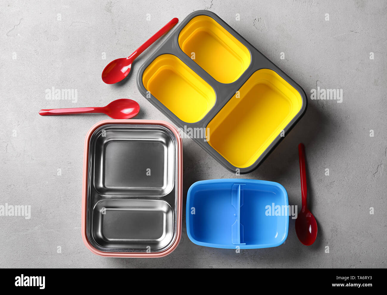 Empty boxes school hi-res stock photography and images - Alamy