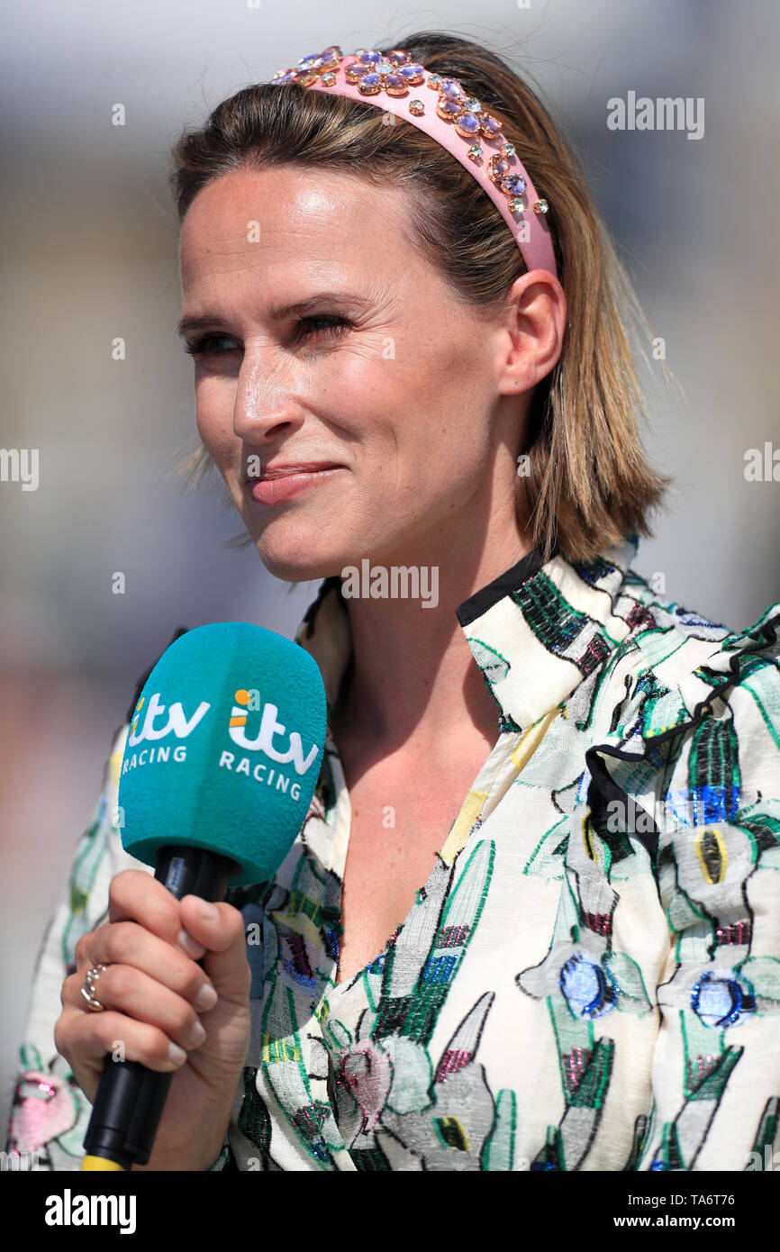 Francesca Cumani, ITV Racing presenter Stock Photo - Alamy