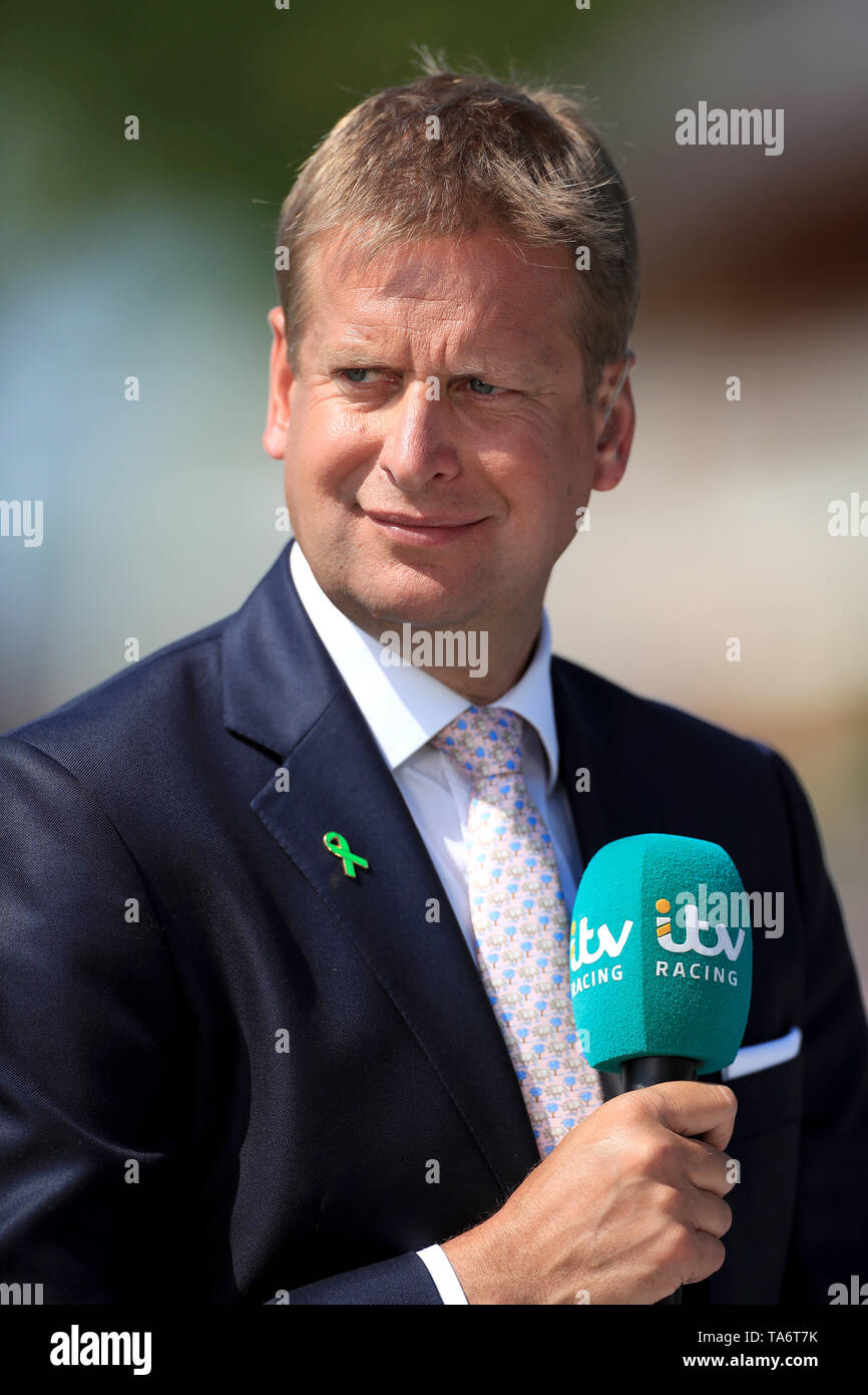 Ed Chamberlin, ITV Racing presenter Stock Photo - Alamy