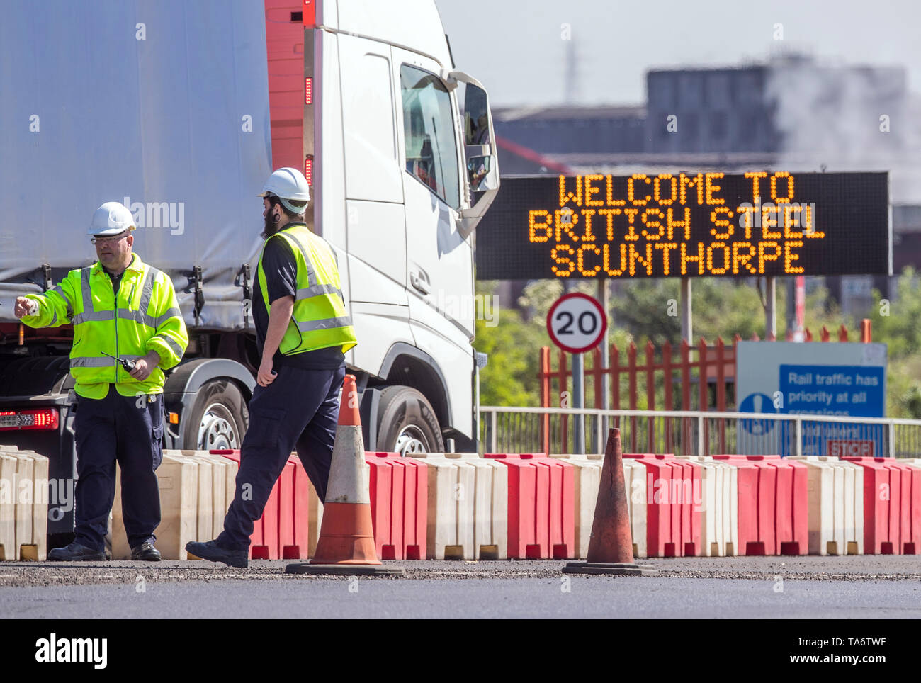 British steel scunthorpe hi-res stock photography and images - Alamy