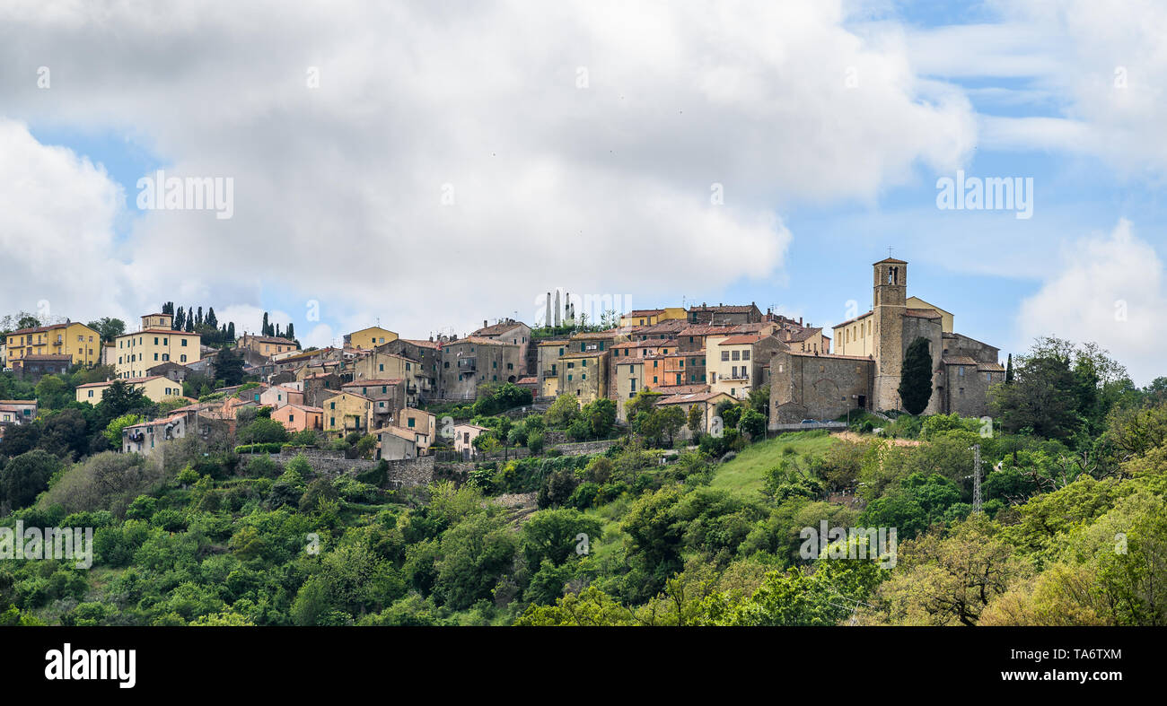 Tuscany medieval italy hi-res stock photography and images - Alamy