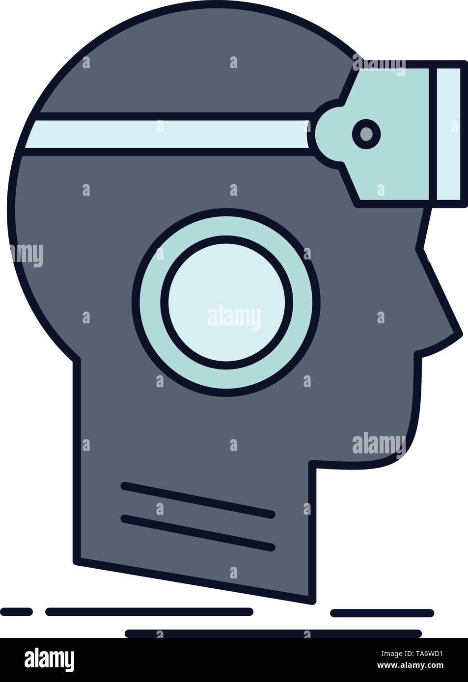 Google cardboard vr Stock Vector Images - Alamy