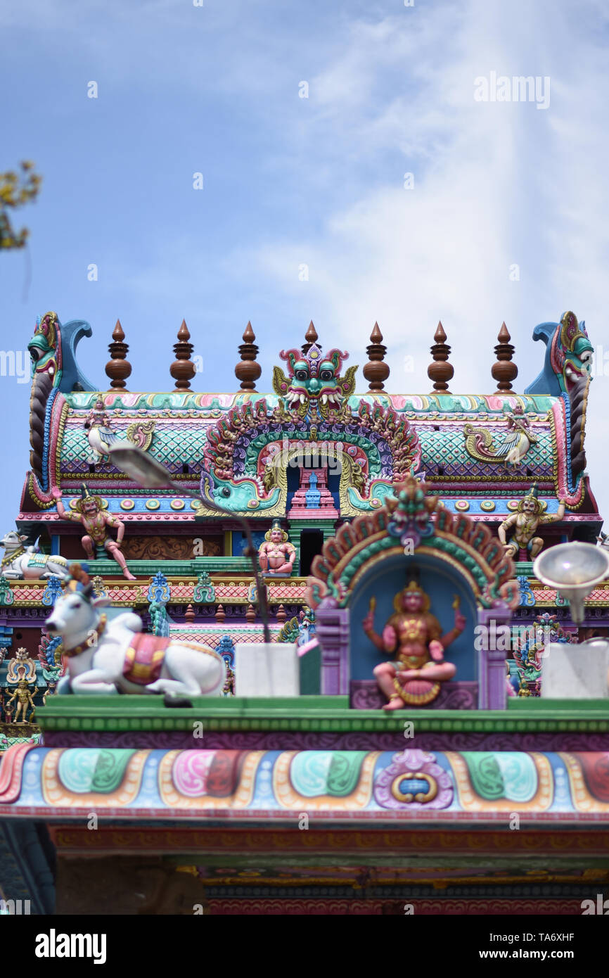 Colorful Indian Temples Stock Photo - Alamy
