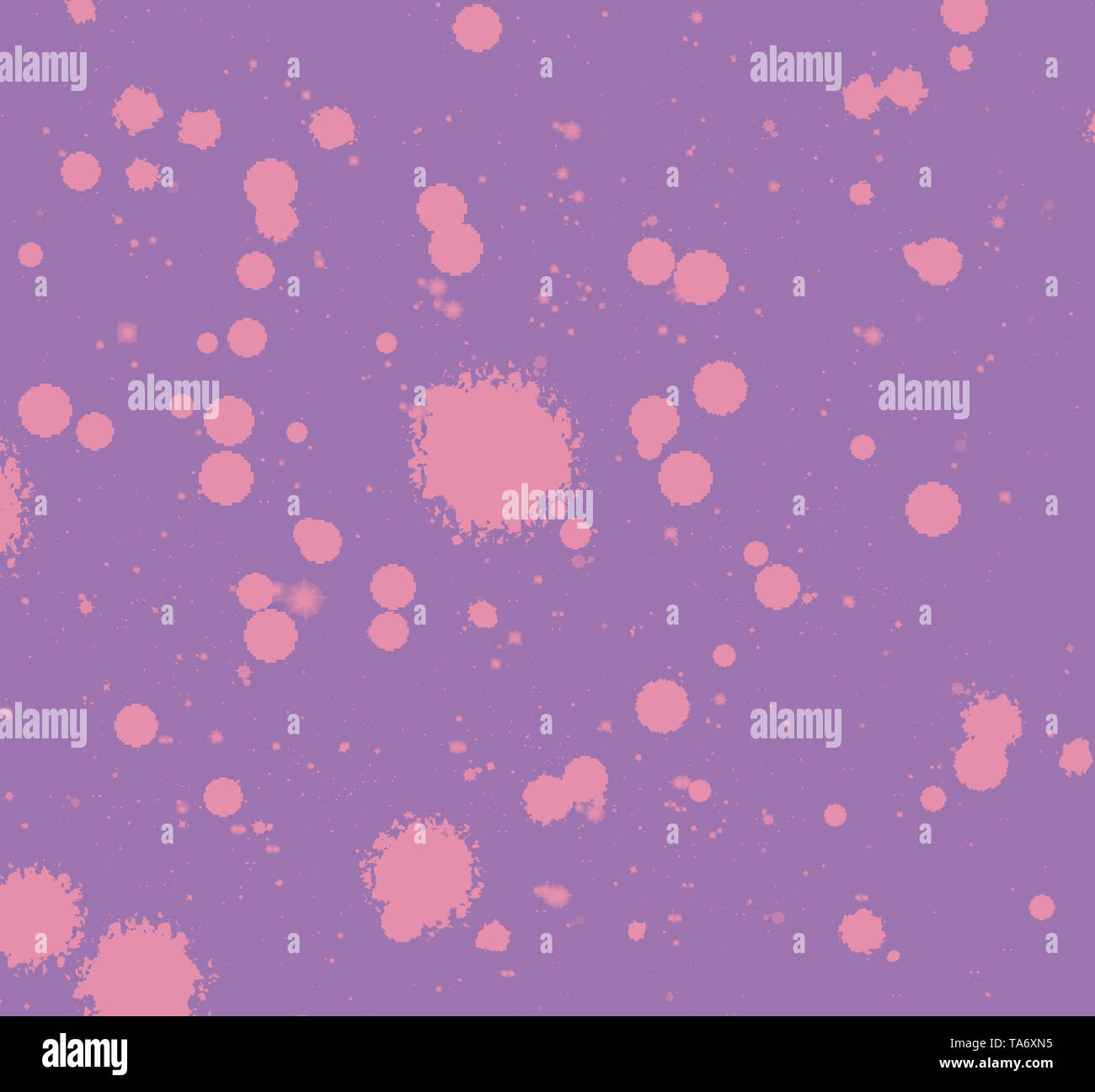 Square creative abstract pink spots on soft lilla background Stock ...