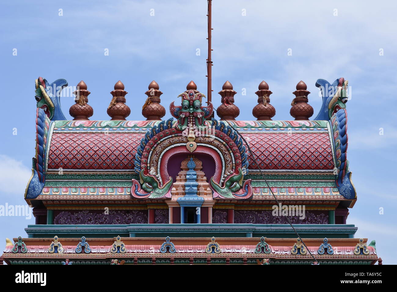 Colorful Indian Temples Stock Photo - Alamy