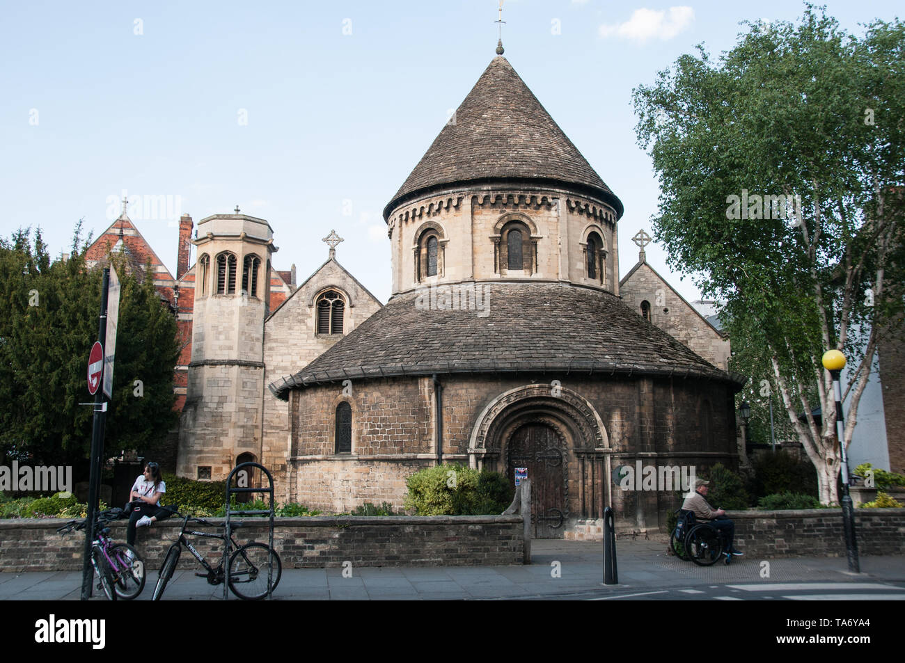 Church of the Holy Sepulchre, The Round Church, Cambridge, UK Stock ...
