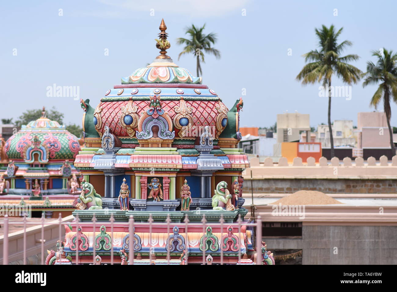 Colorful Indian Temples Stock Photo - Alamy