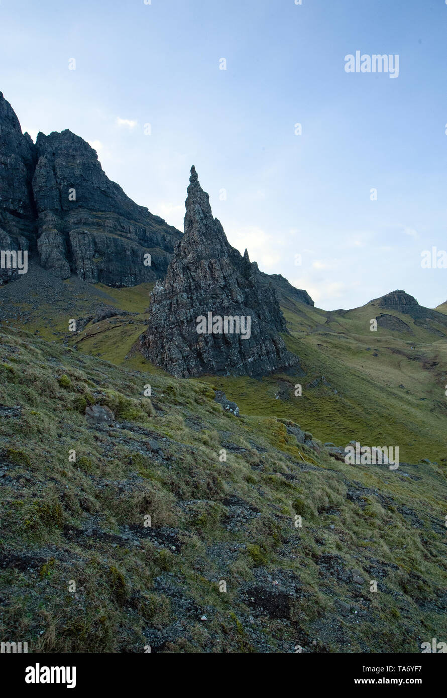 The Needle is a 120ft pinnacle that forms part of the Trotternish ridge ...