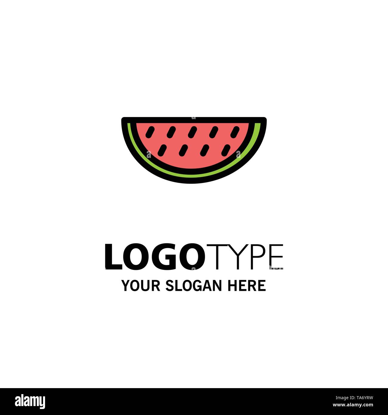Melon logo Stock Vector Images - Alamy