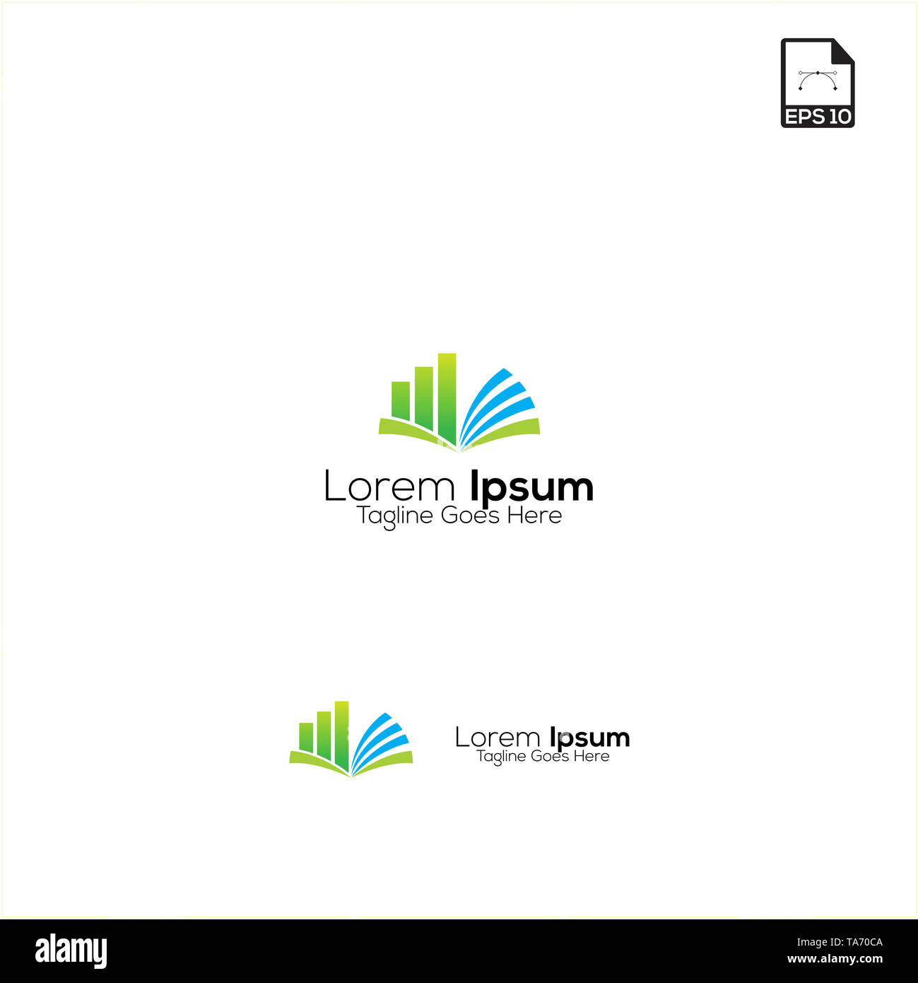 finance logo and symbols vector simple concept illustration Stock Photo ...
