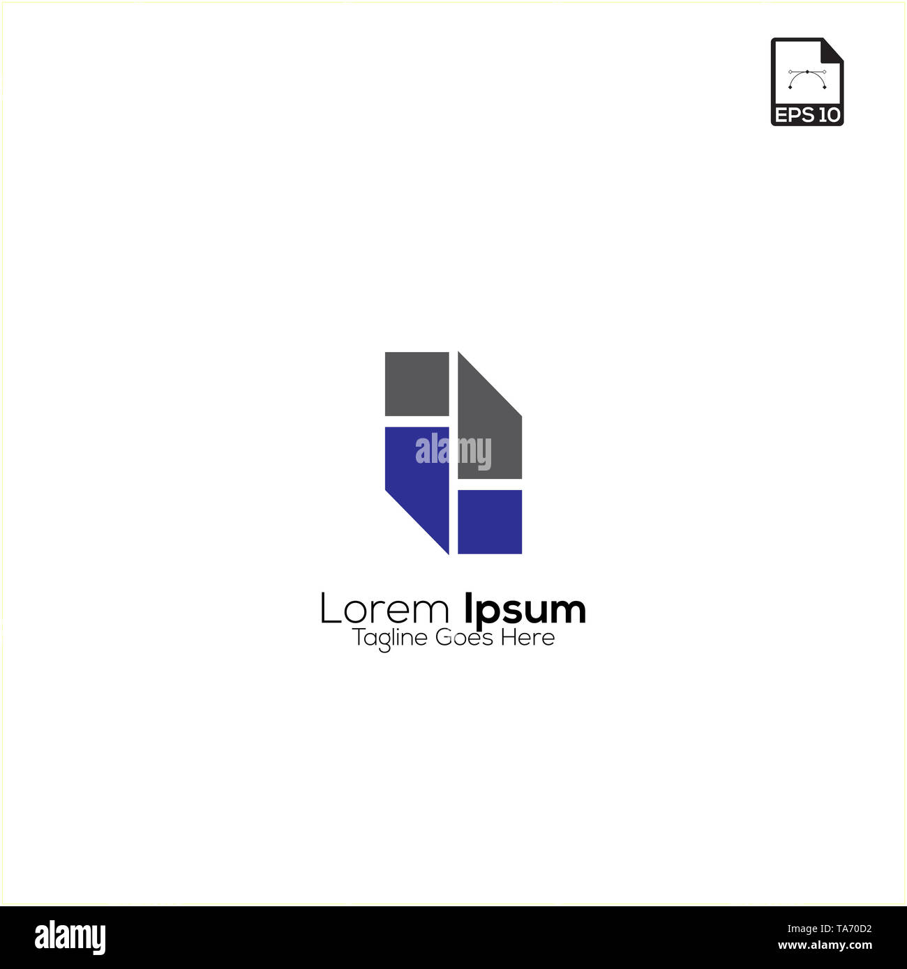 finance logo and symbols vector simple concept illustration Stock Photo ...