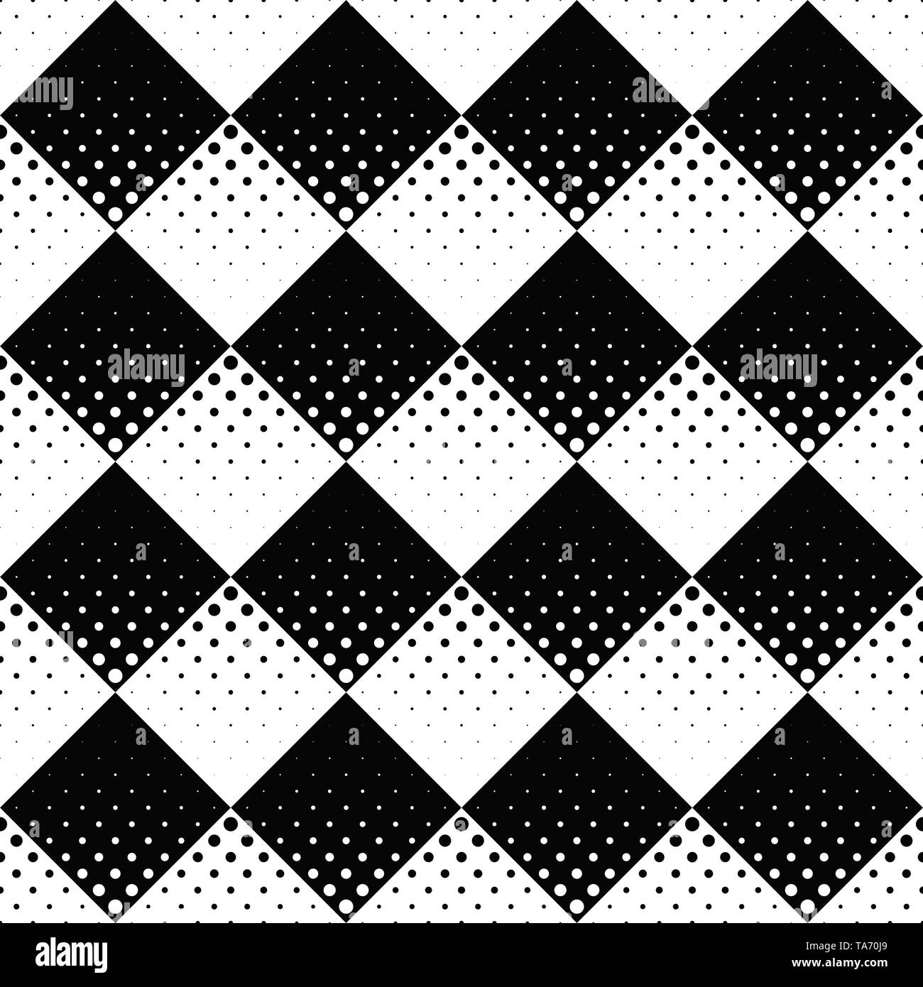 Seamless abstract retro dot pattern background design Stock Vector ...