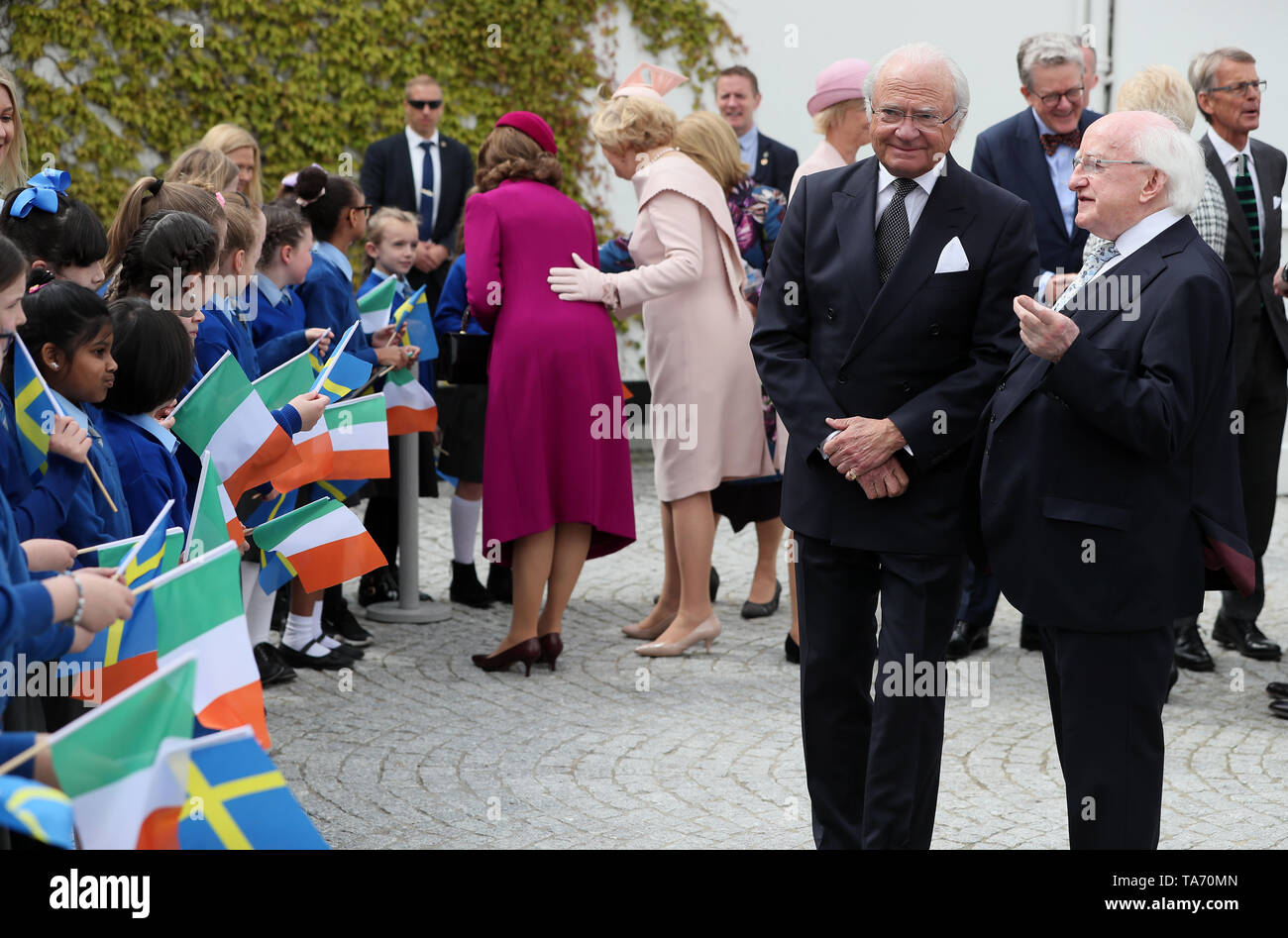 Michael d higgins children hi-res stock photography and images - Alamy