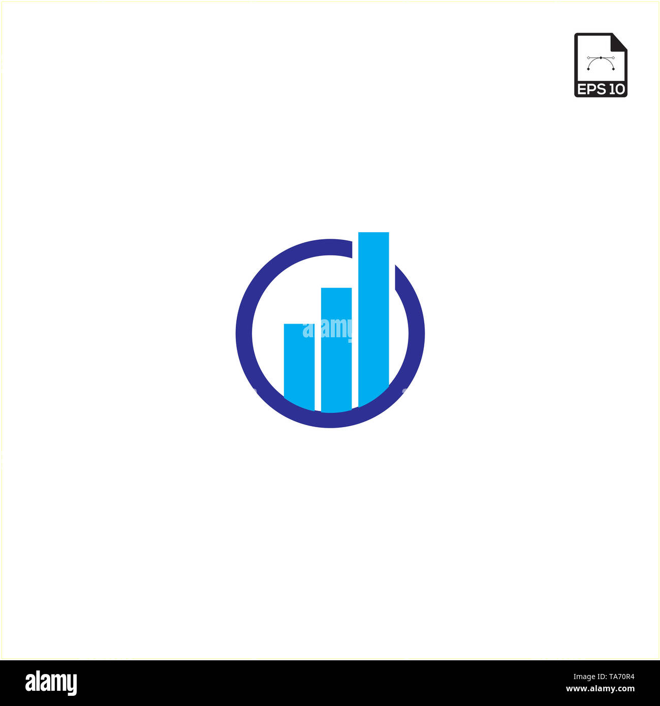 finance logo and symbols vector simple concept illustration Stock Photo ...