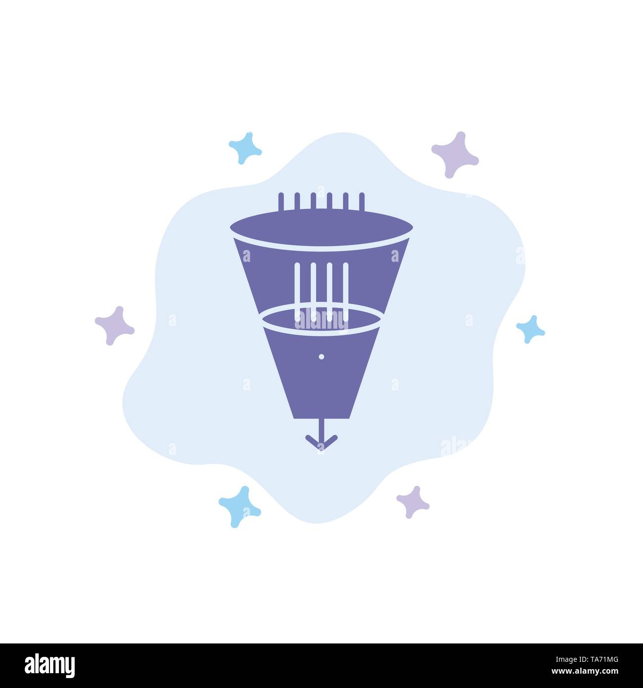 Blue funnel Stock Vector Images - Alamy