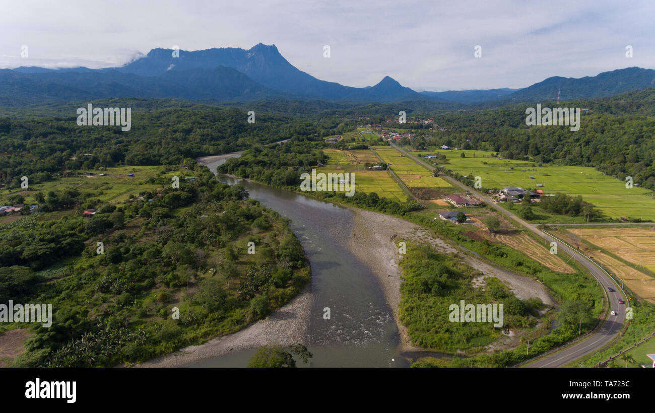Landscapes Mount of Kinabalu,Sabah,Malaysia. Mount Kinabalu iconic of ...