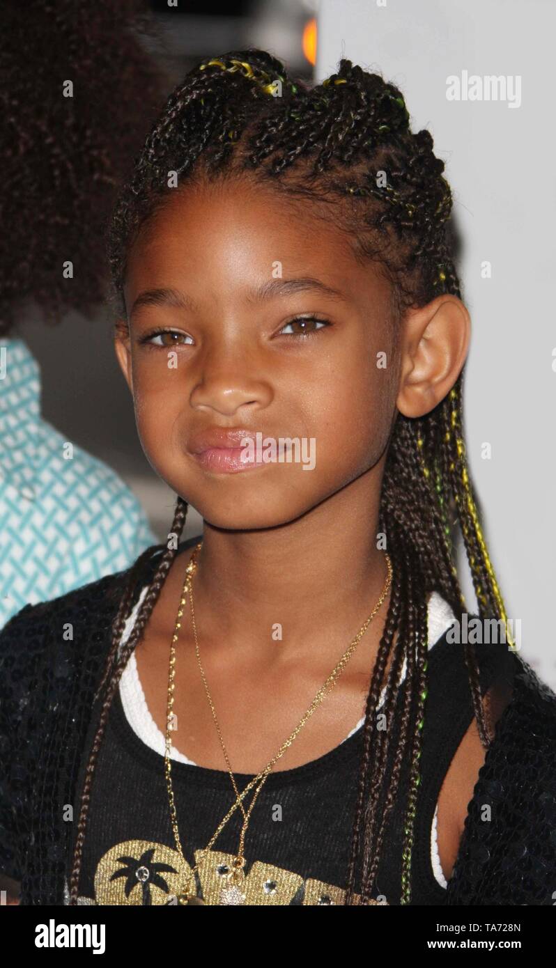 Willow Smith 06-19-08 Photo By John Barrett/PHOTOlink.net Stock Photo ...