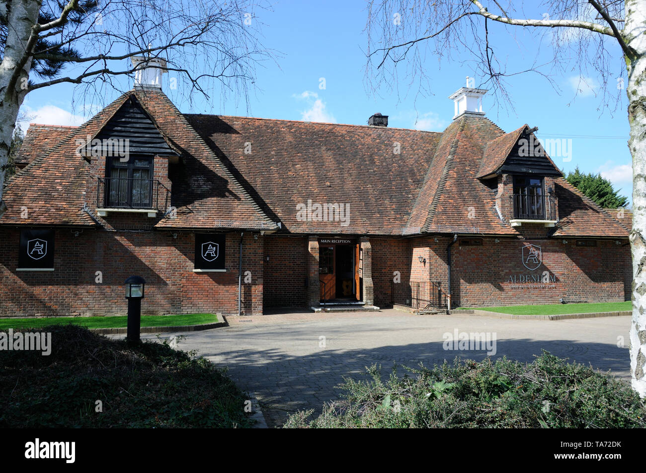 Aldenham Golf & Country Club, Aldenham, Hertfordshire Stock Photo - Alamy
