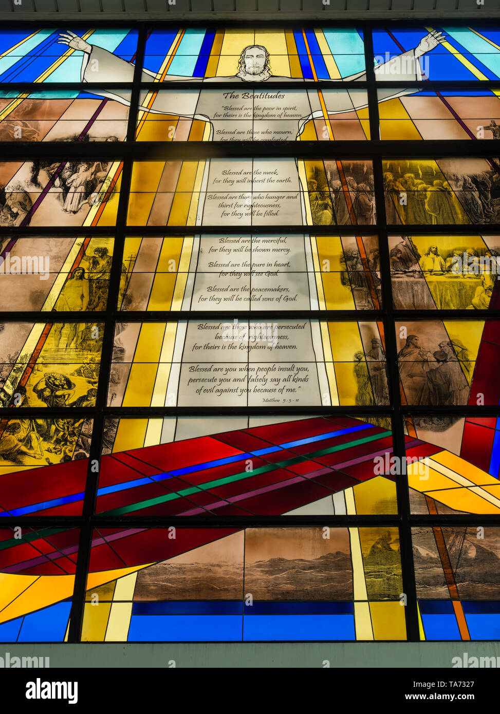Jesus window hi-res stock photography and images - Alamy