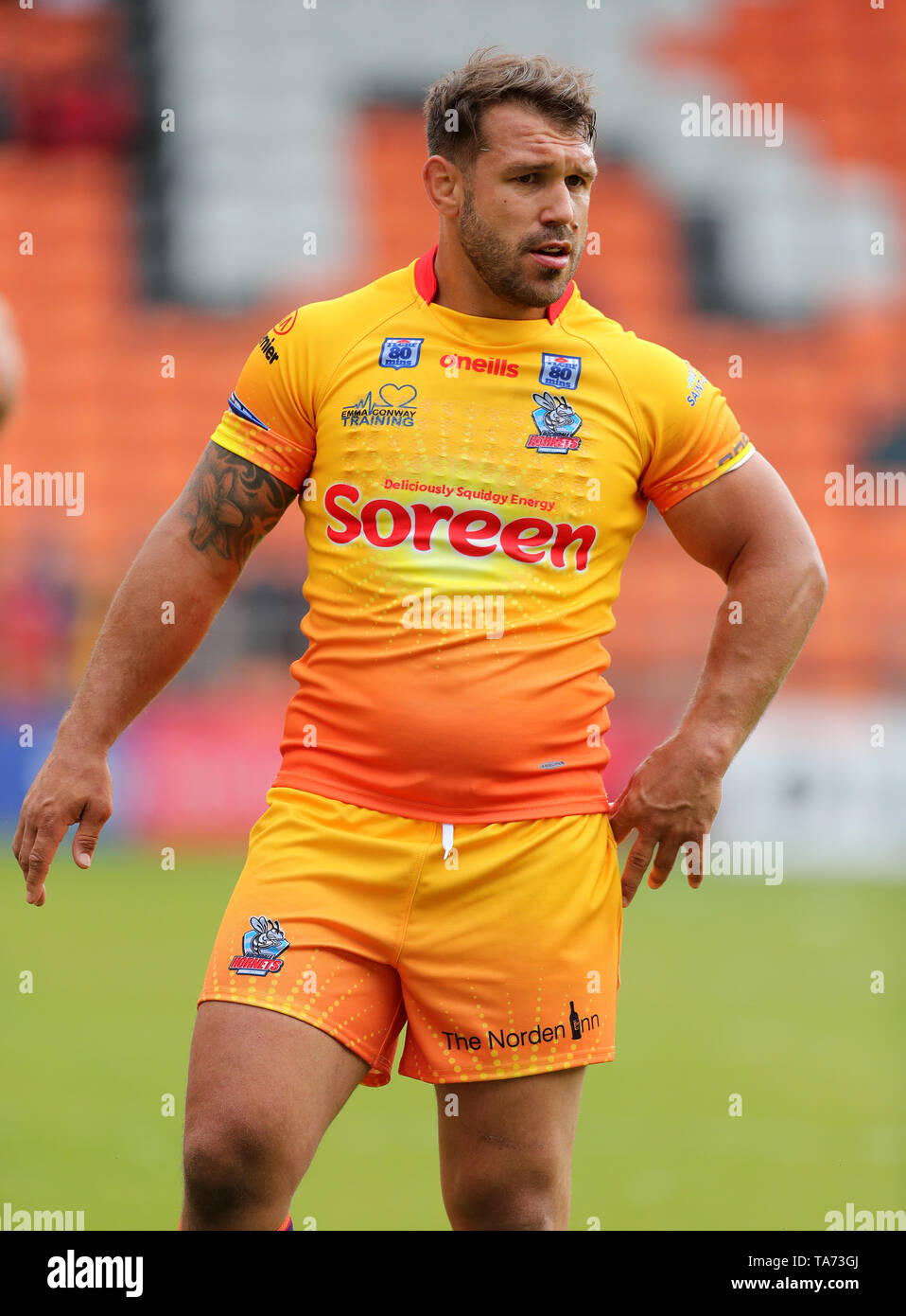 Rochdale Hornet's Scott Moore Stock Photo - Alamy