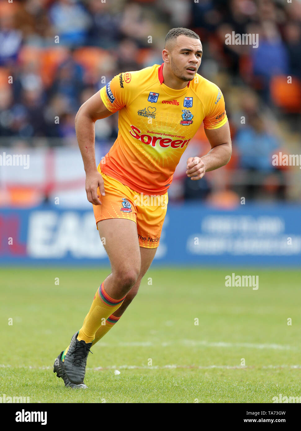 Rochdale Hornet's Luis Johnson Stock Photo - Alamy