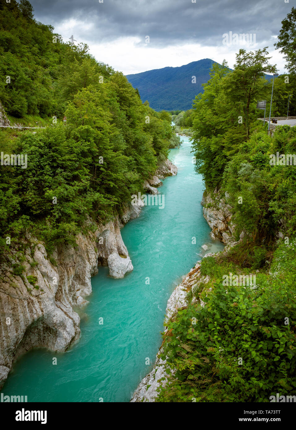 Soca river in Slovenia Stock Photo - Alamy