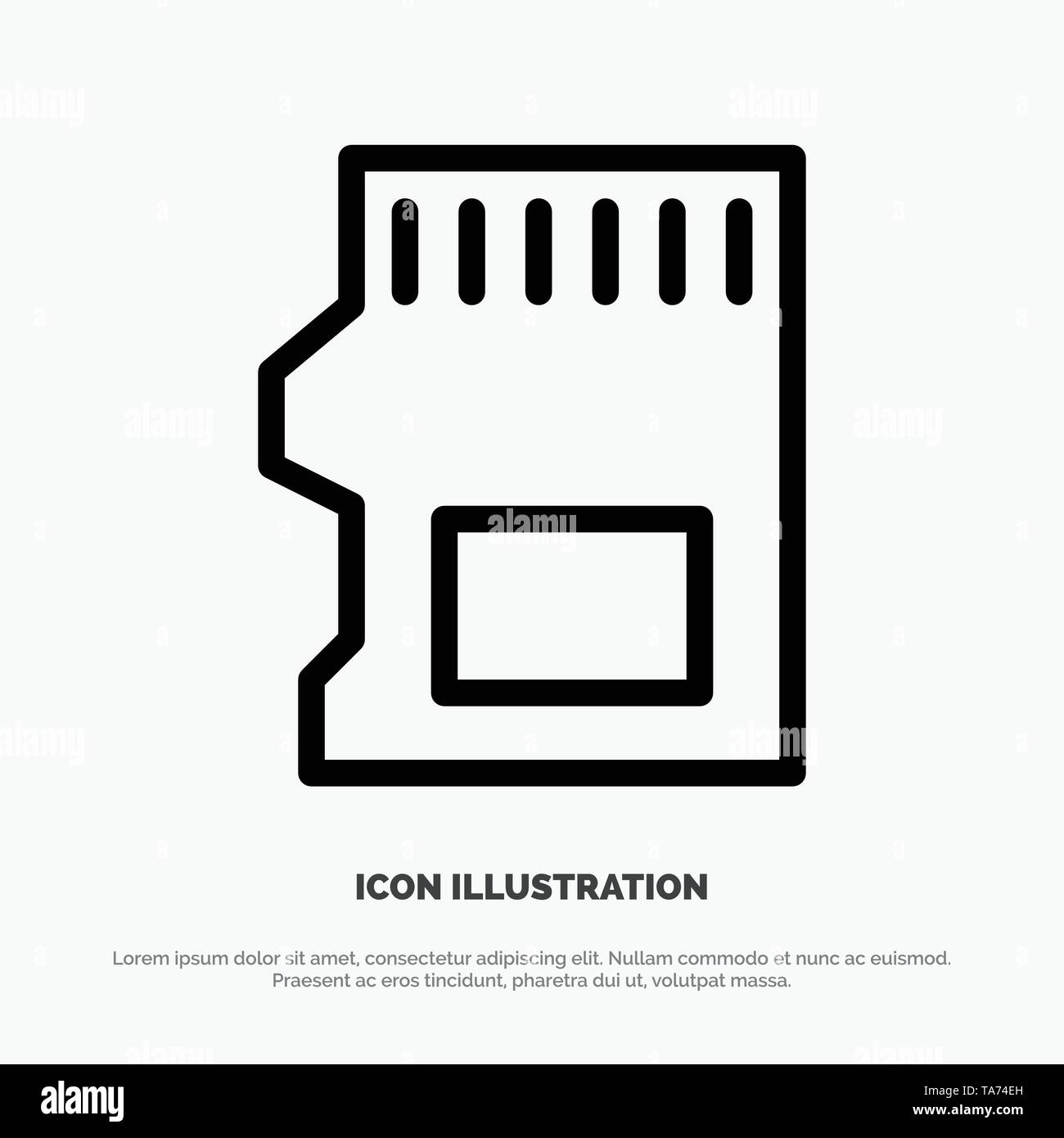 Portable storage media Stock Vector Images - Alamy