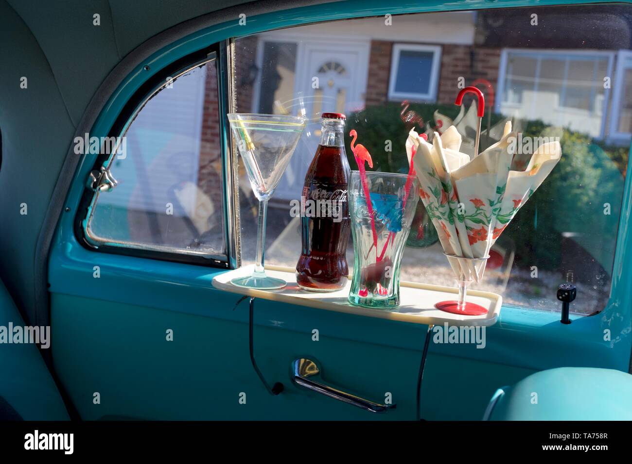 American drive through Stock Photo - Alamy