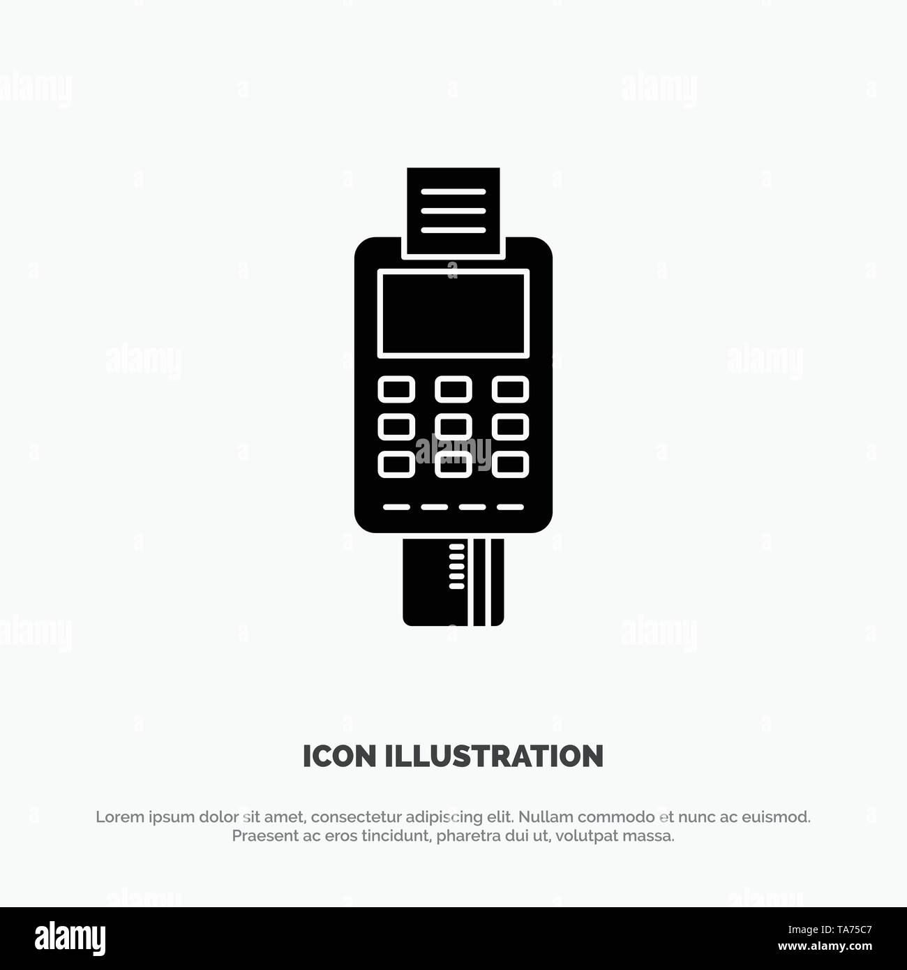 Bank cheque teller Stock Vector Images - Alamy