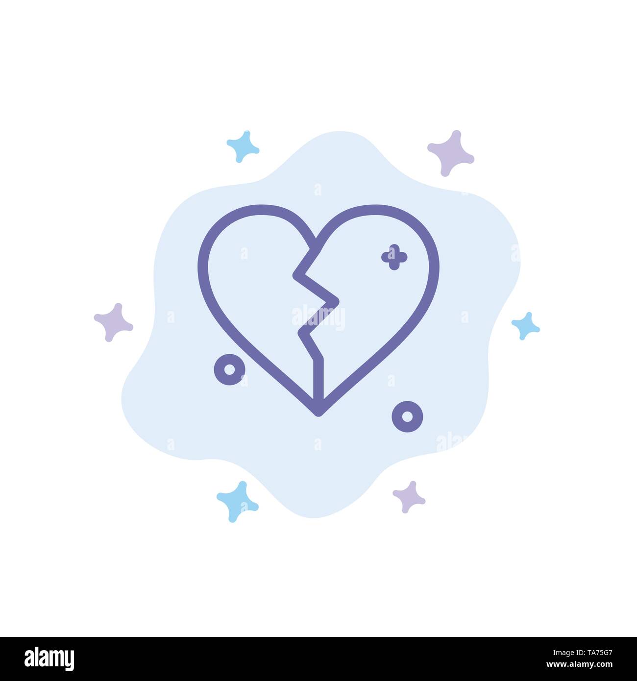 Broken cloud background Stock Vector Images - Alamy