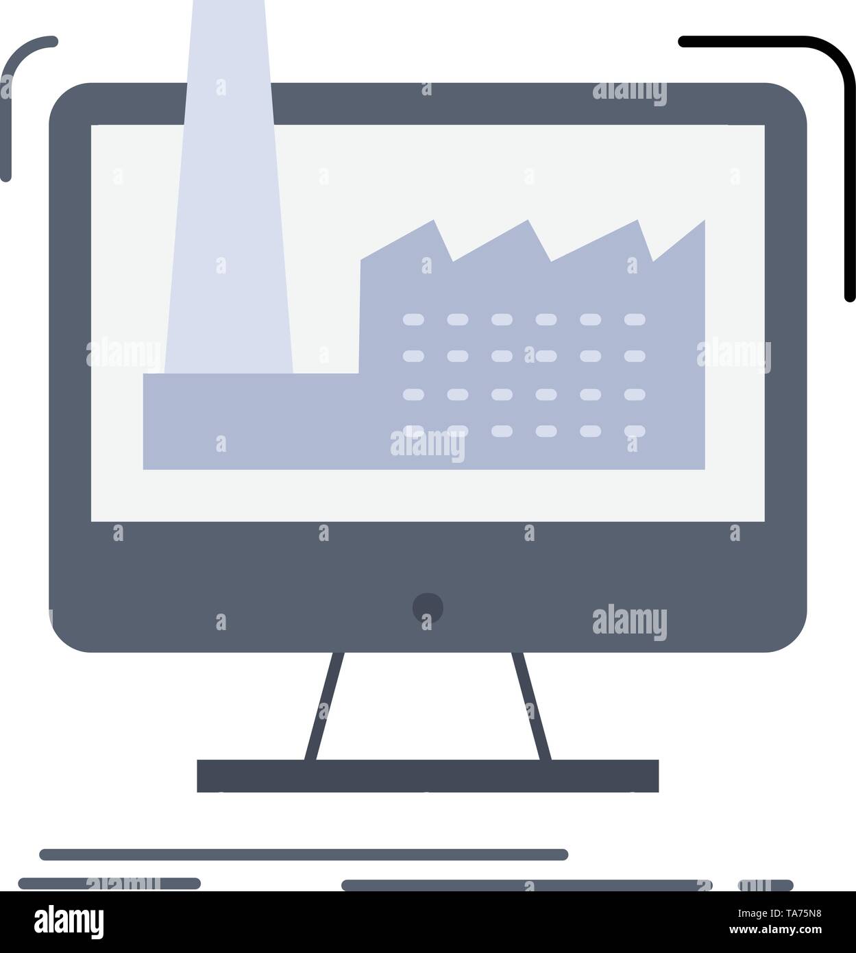 Digital plant factory Stock Vector Images - Alamy