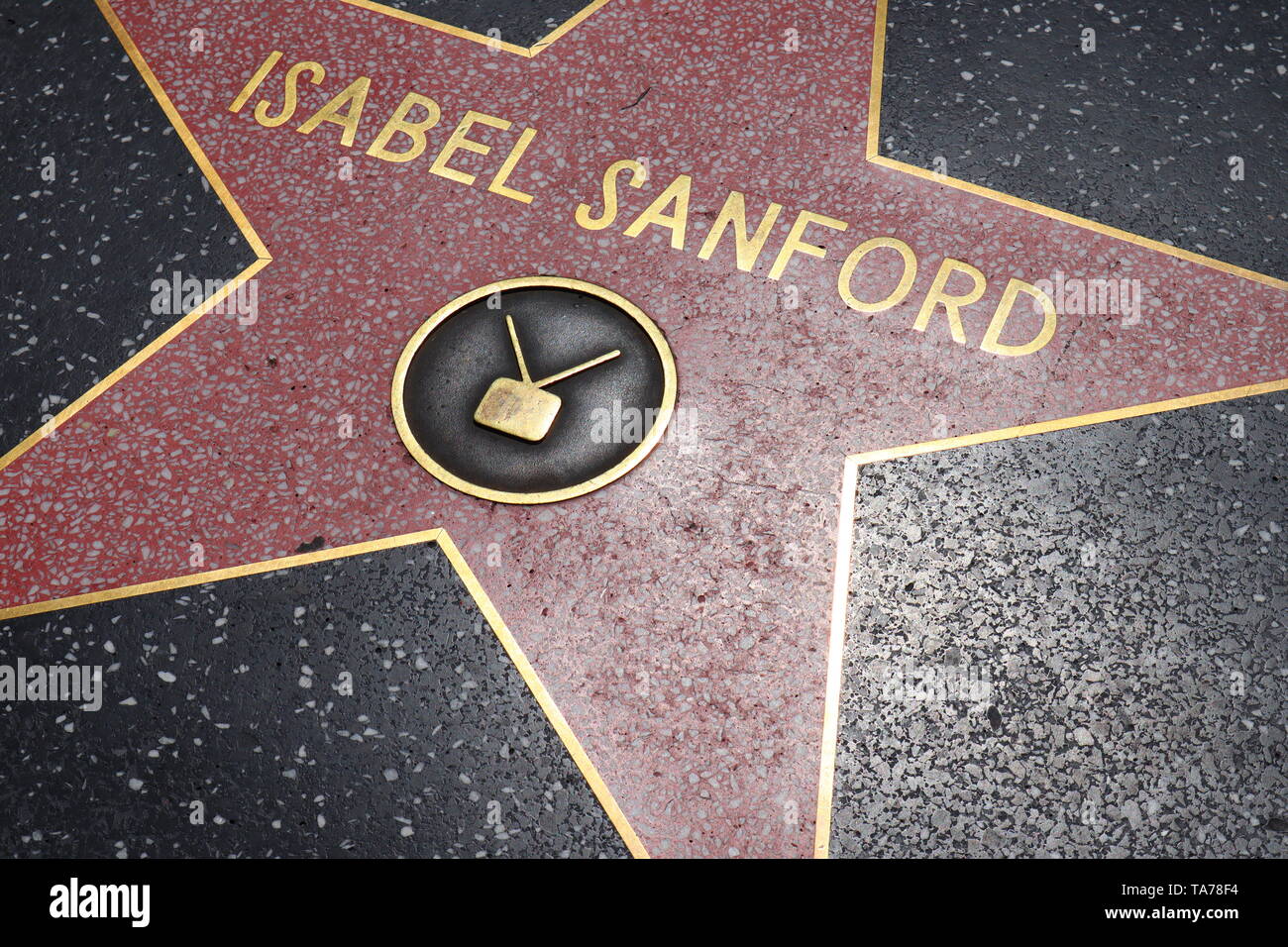 Star of ISABEL SANFORD on Hollywood Walk of Fame in Hollywood Boulevard ...