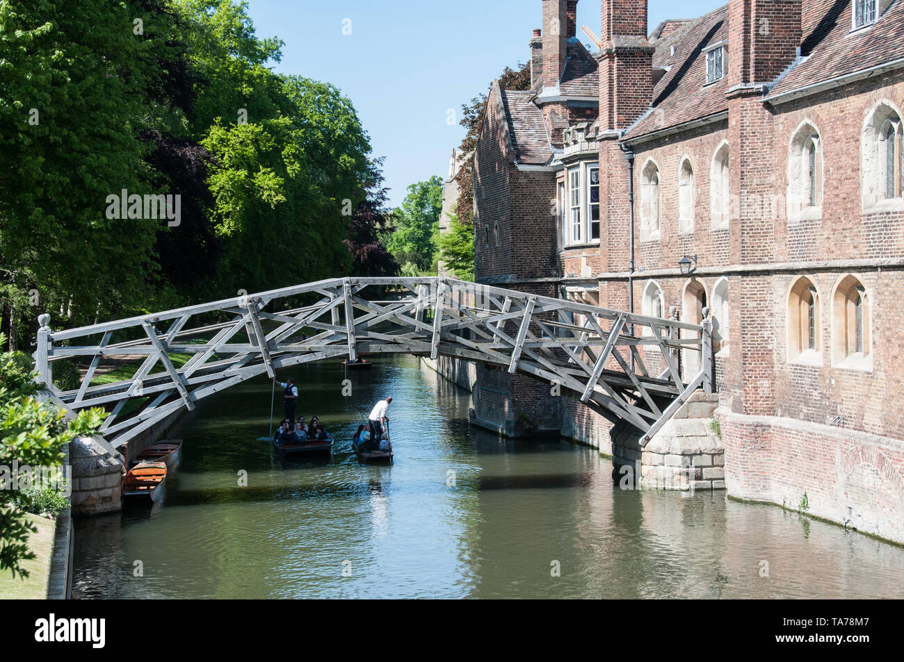 The Mathematical Bridge, Cambridge, UK Stock Photo - Alamy