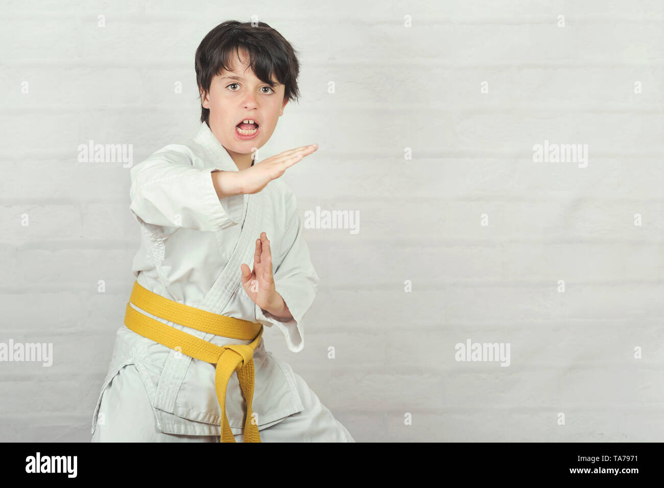 Child fighter hi-res stock photography and images - Alamy