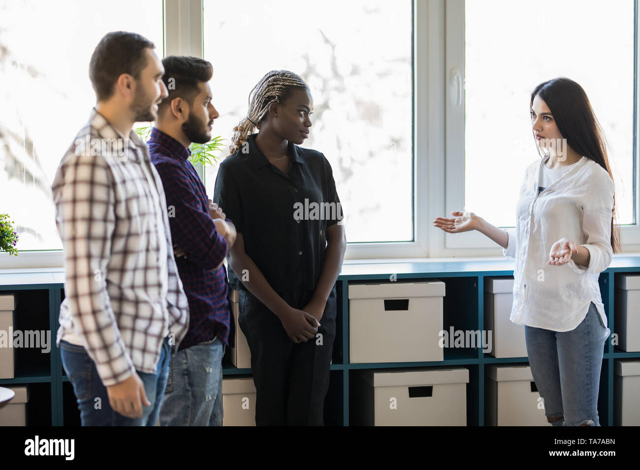 In office building hallway hi-res stock photography and images - Alamy