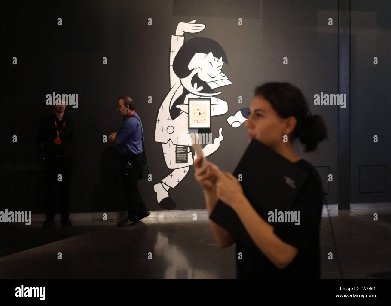 Pic shows: The British Museum has opened the largest manga exhibit ...