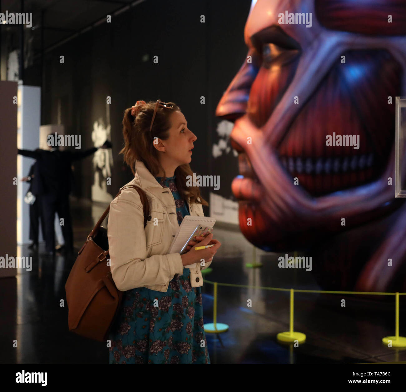 Pic shows: The British Museum has opened the largest manga exhibit ...