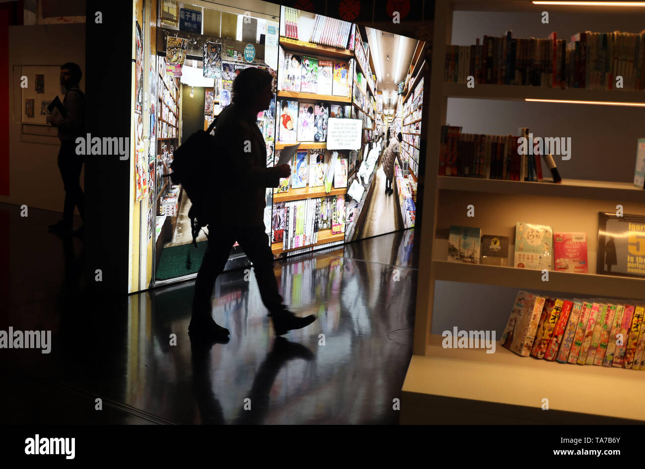 Pic shows: The British Museum has opened the largest manga exhibit ...