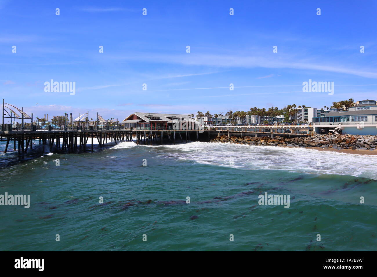 view Redondo Beach Pier - REDONDO BEACH, Los Angeles, California Stock ...