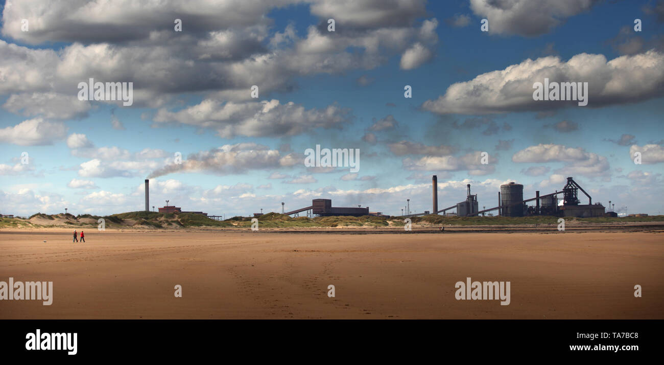 Redcar steelworks, Cleveland, England, Britain Stock Photo - Alamy