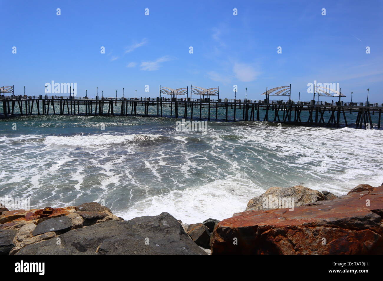 view Redondo Beach Pier - REDONDO BEACH, Los Angeles, California Stock ...