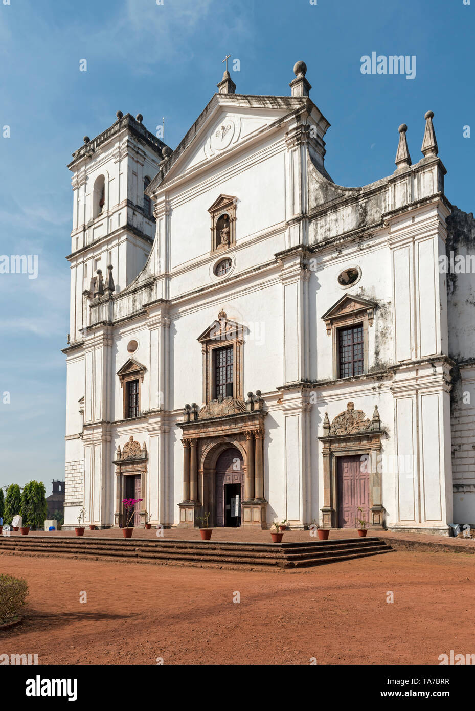 Se Cathedral, Old Goa, India Stock Photo - Alamy