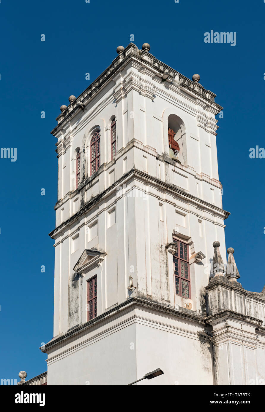 Bell tower goa church hi-res stock photography and images - Alamy