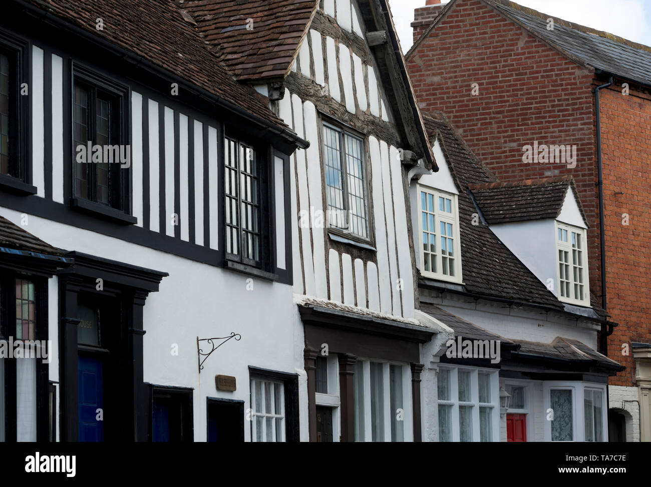 Butter Street, Alcester, Warwickshire, England, UK Stock Photo - Alamy