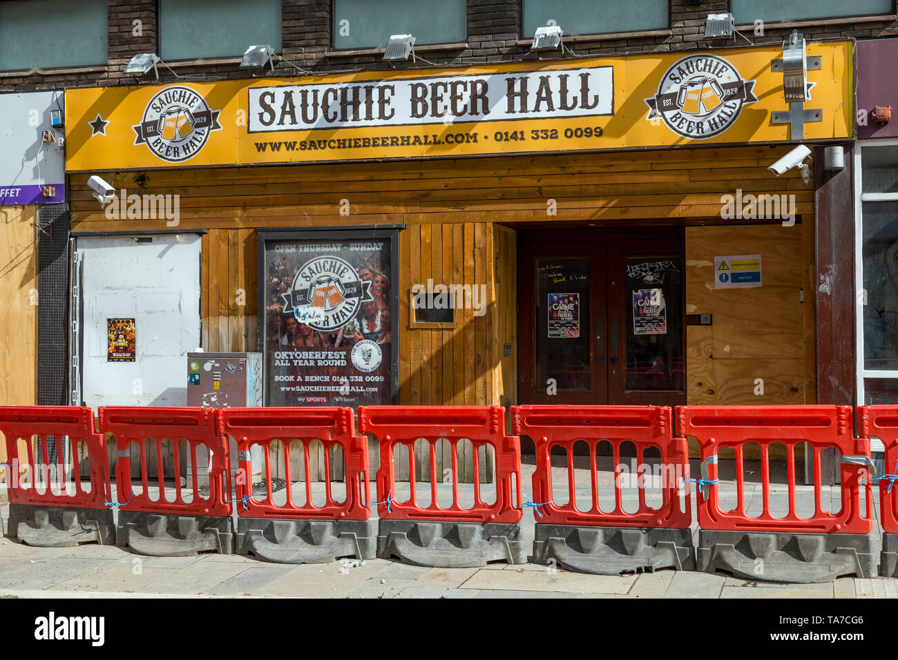 Sauchie Beer Hall, one of the businesses closed following the fire at ...