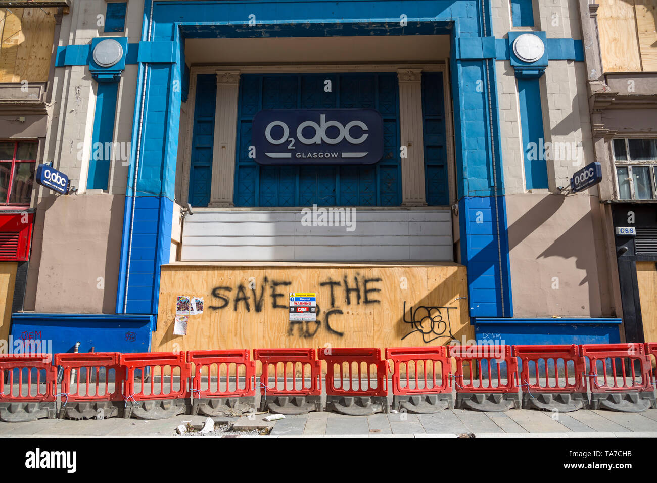 The o2 abc, one of the businesses closed following the fire at the ...