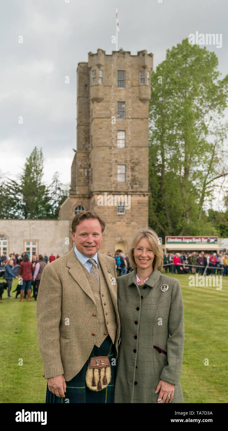 19 May 2019, Gordon Castle, Fochabers, Moray, Scotland, UK. This is a ...