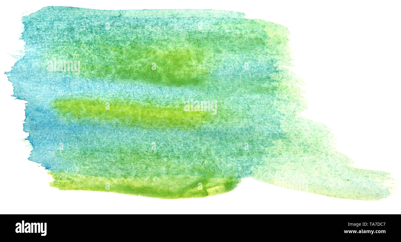 Watercolor isolated on white background Stock Photo - Alamy