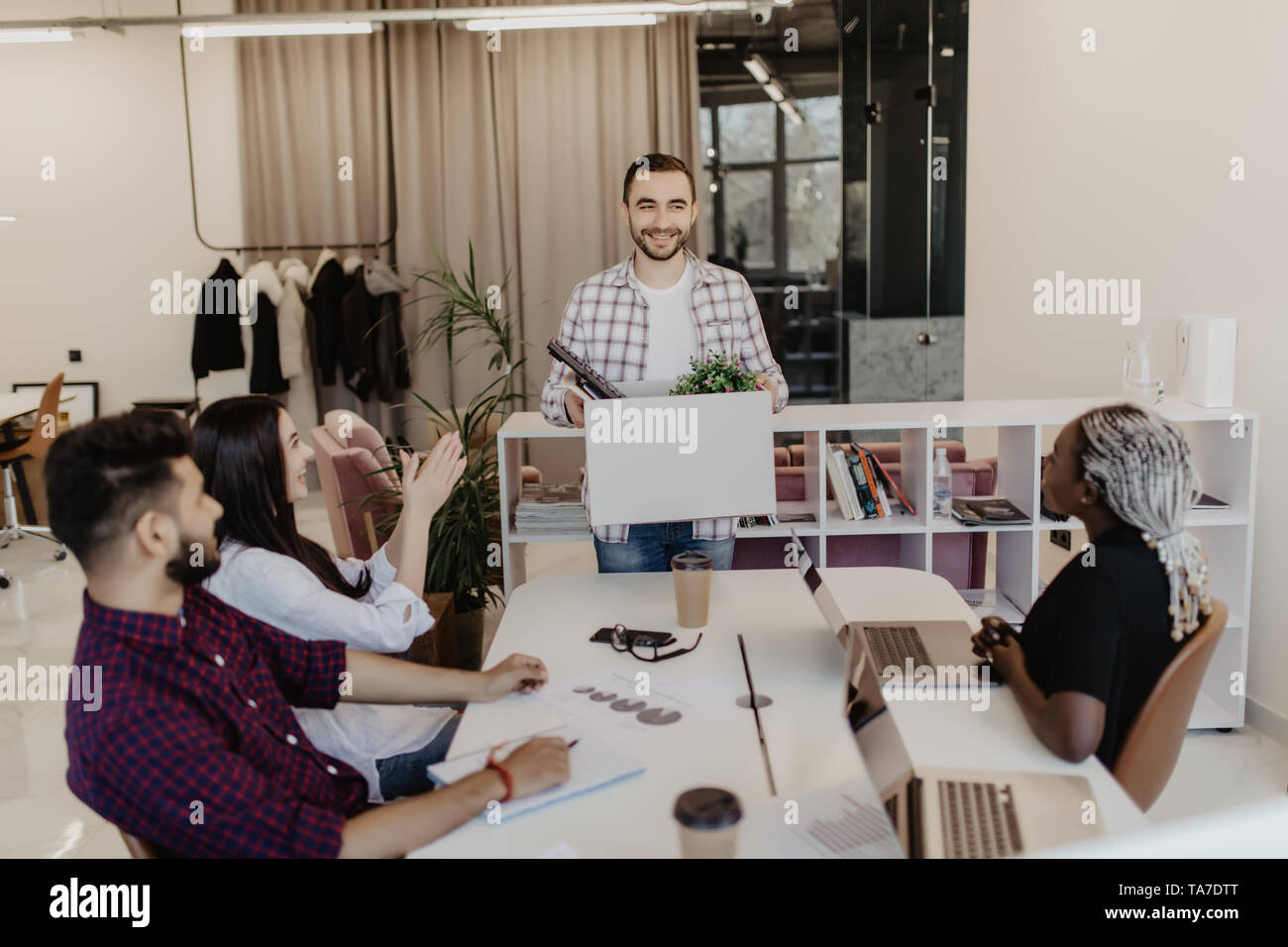 New hire introduction hi-res stock photography and images - Alamy