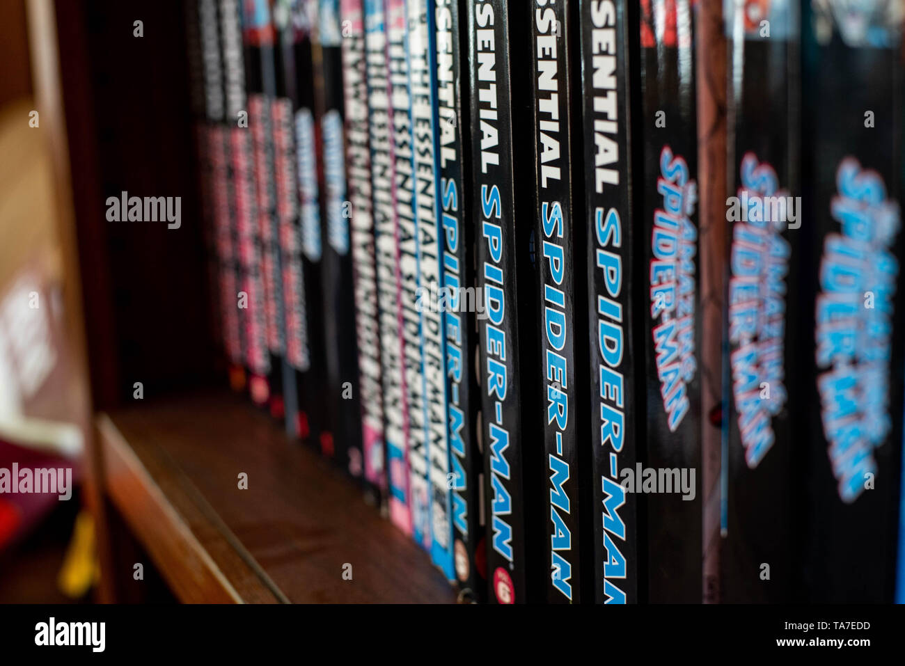 Iron man comic book hi-res stock photography and images - Alamy